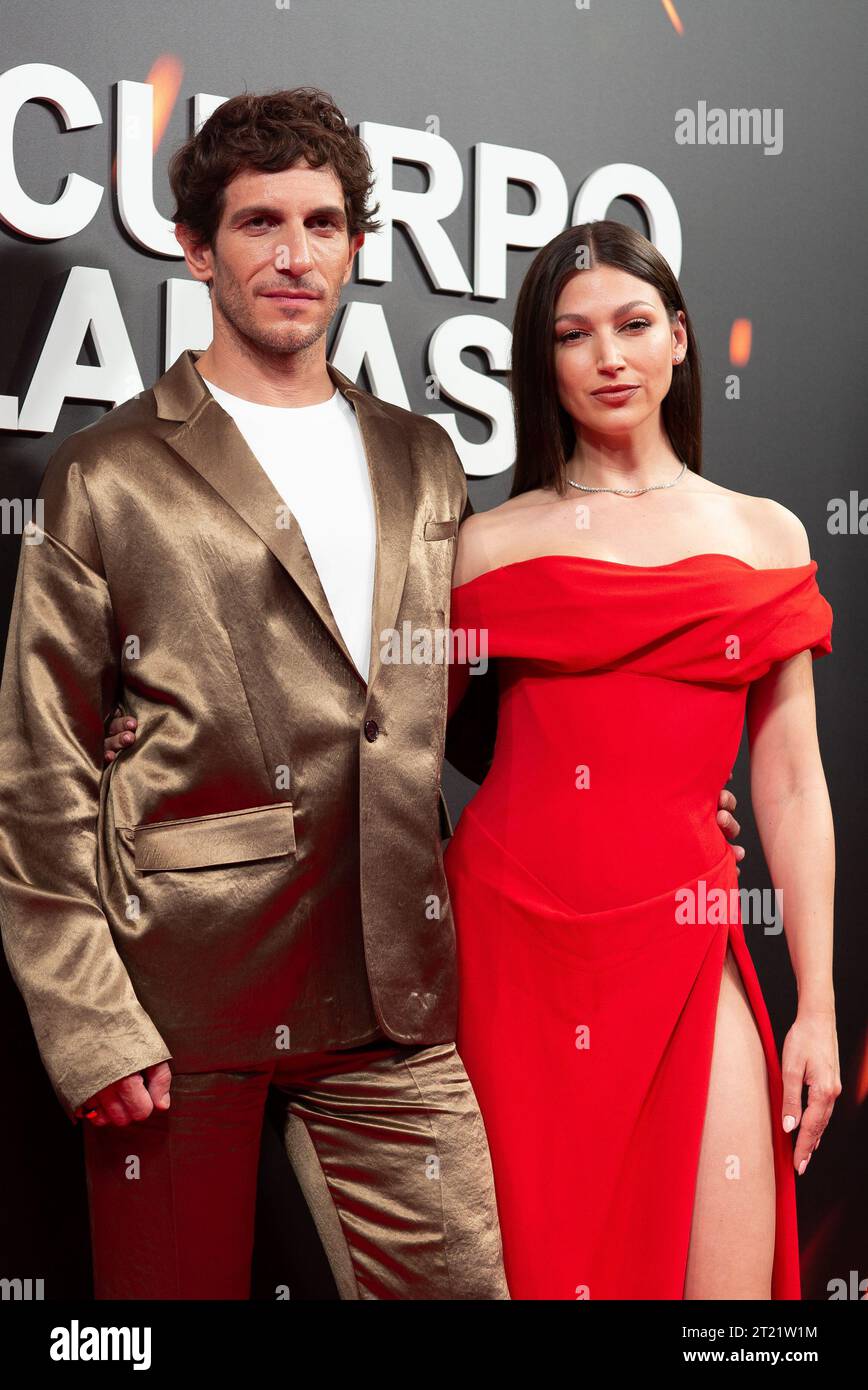 El Cuerpo En Llamas' premiere at Capitol Cinema on September 06, 2023 in Madrid, Spain ...