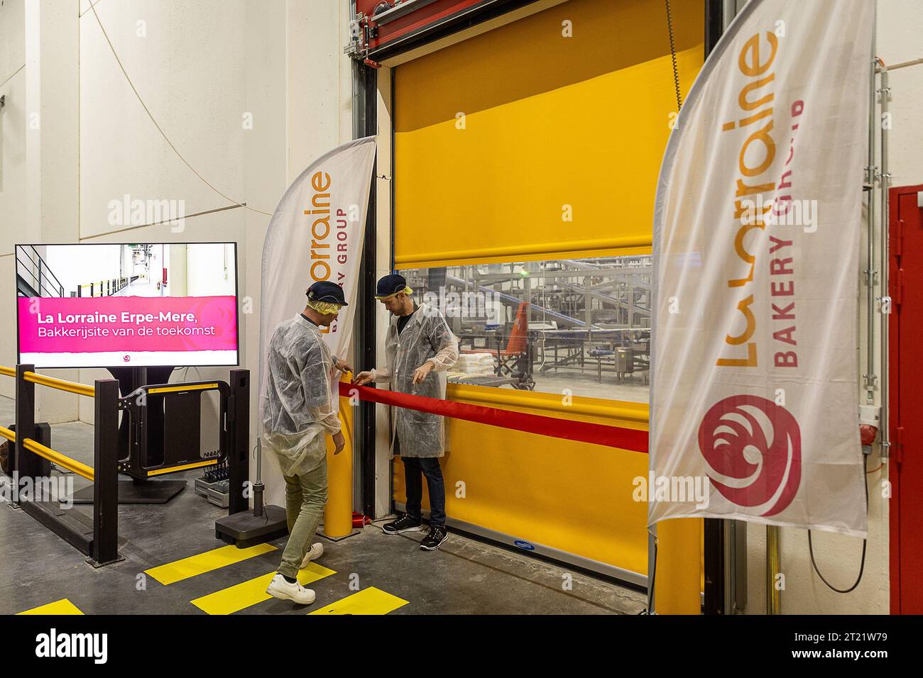 Erpe Mere, Belgium. 16th Oct, 2023. Illustration picture shows a visit ...