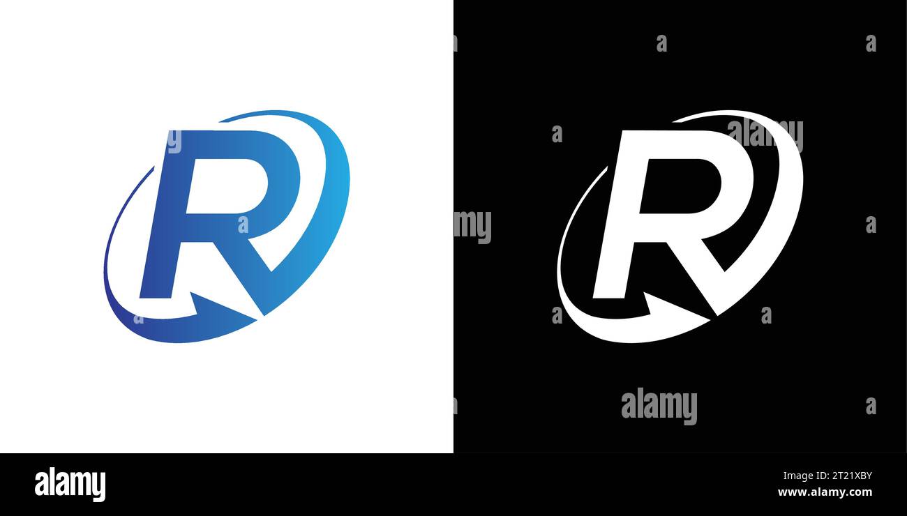 R logo, R monogram, initials R icon, letter R logo, icon, vector Stock ...