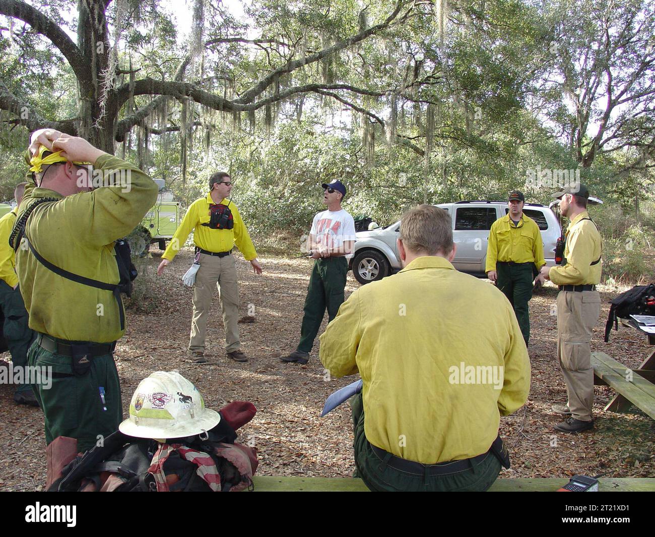 Creator: Geibel, Chris. Subjects: fire; rpescribed fire; briefing ...