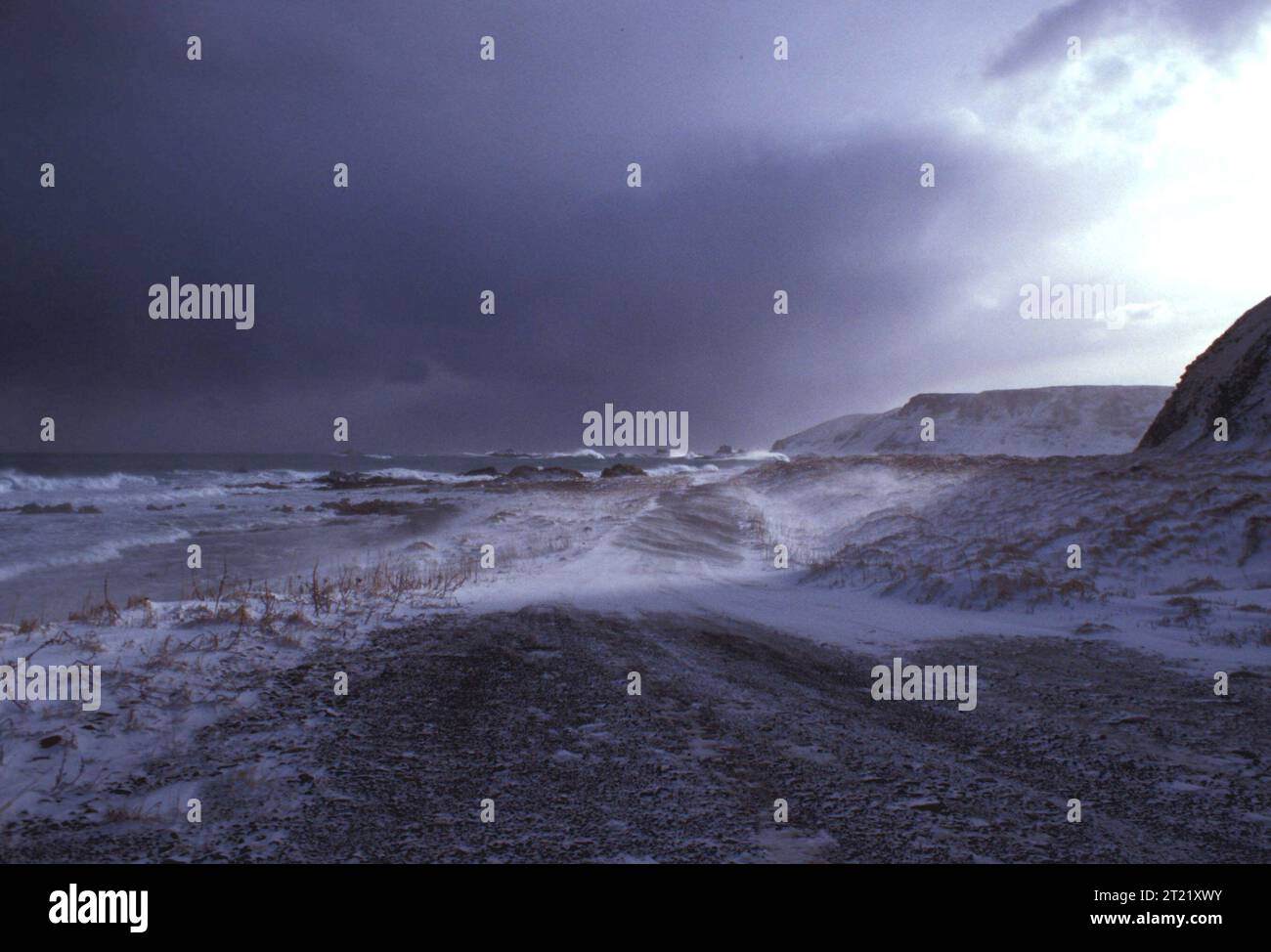 Shemya Island's North Beach, part of the Alaska Maritime National ...