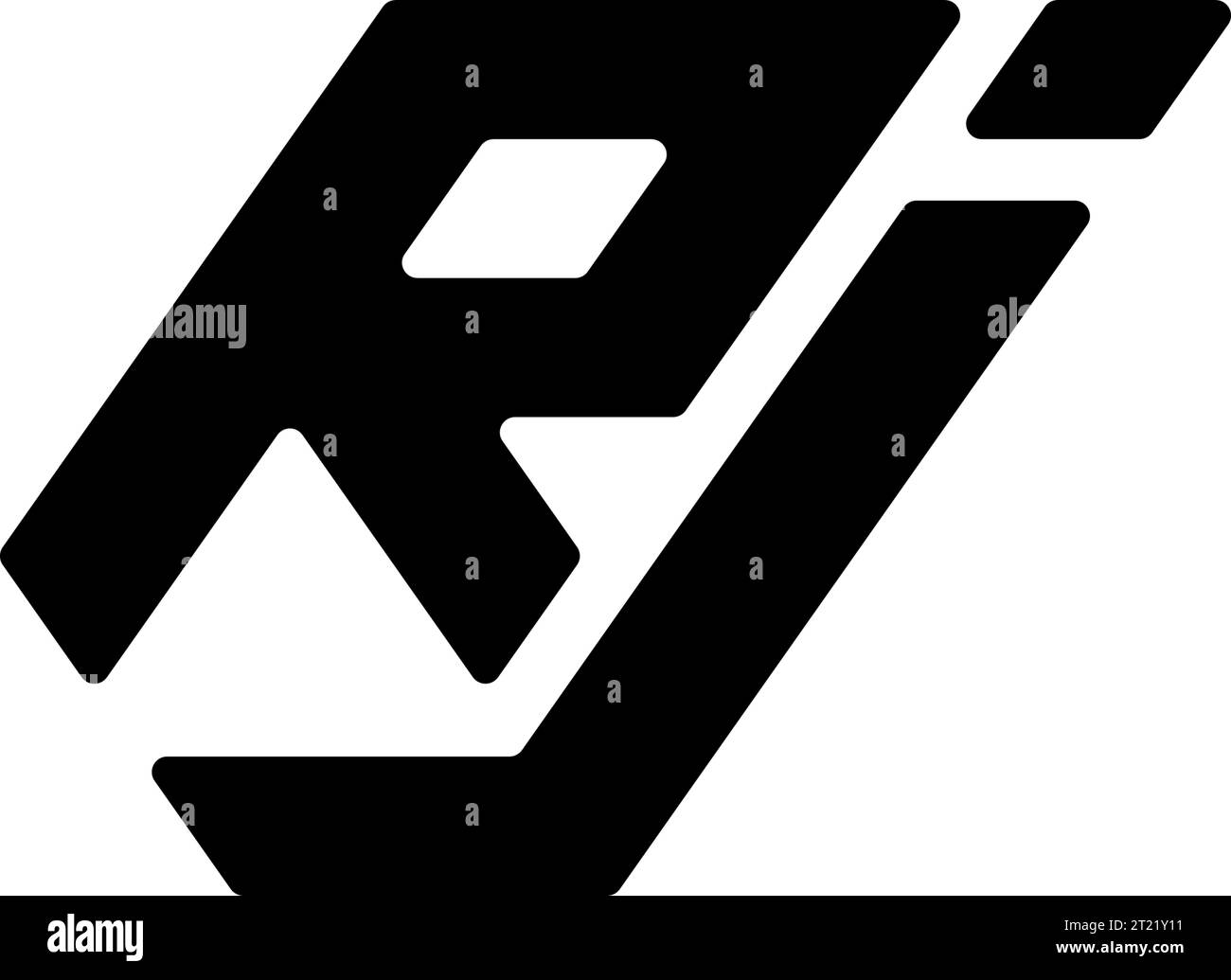 Rj logo, Rj Monogram, Initial Rj Logo, Letter Rj logo, Icon, Vector ...