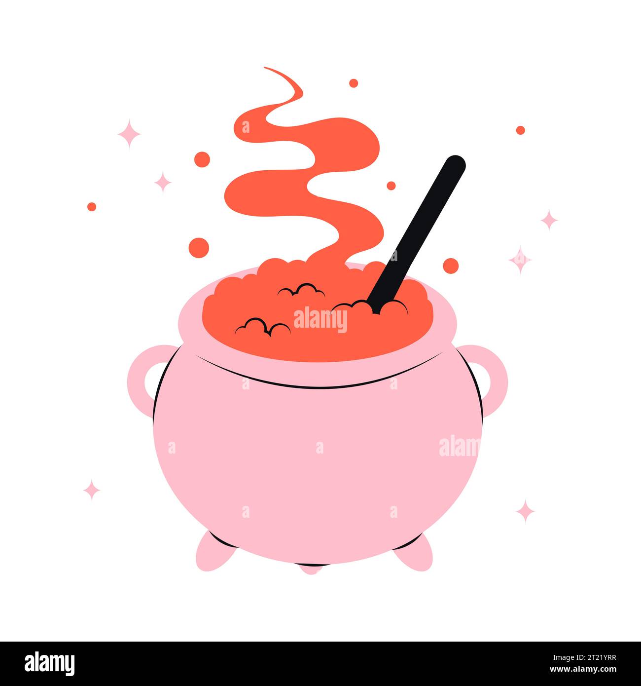 Witchs Poison Cauldron Stock Vector Image & Art - Alamy
