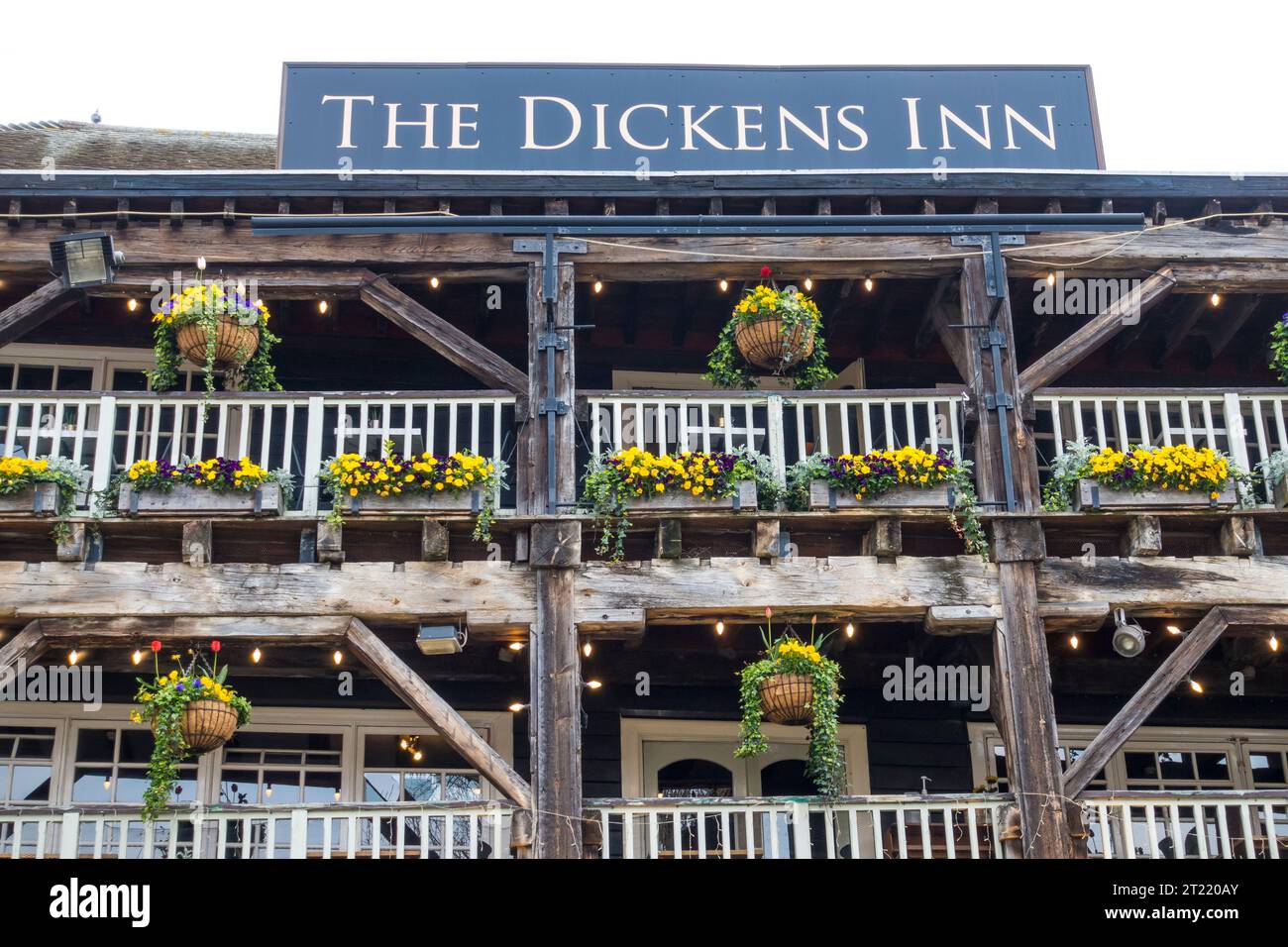 The Dickens Inn at St Katharine Docks, London, England Stock Photo - Alamy