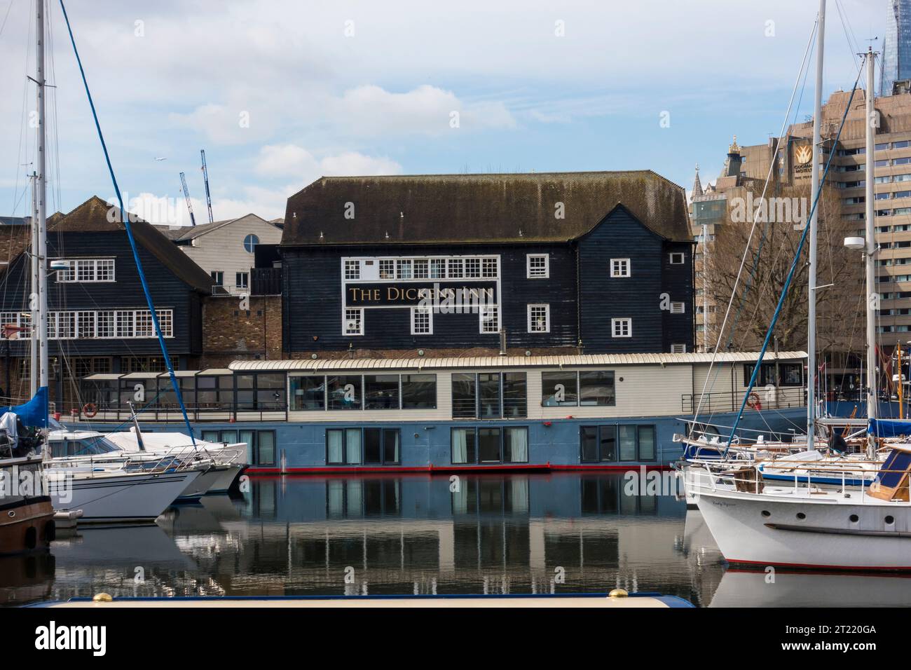 The Dickens Inn Pub at St. Katharine Docks, London Stock Photo - Alamy