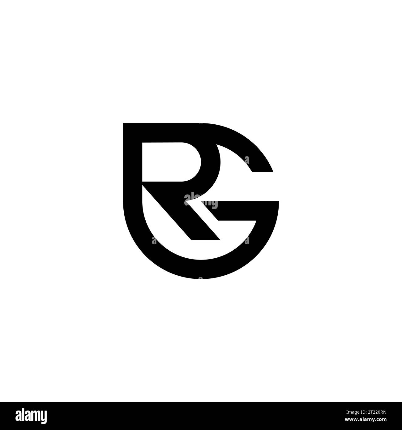 RG GR Logo, GR RG Monogram, Initial RG GR Logo, Letter GR RG Logo, Icon ...