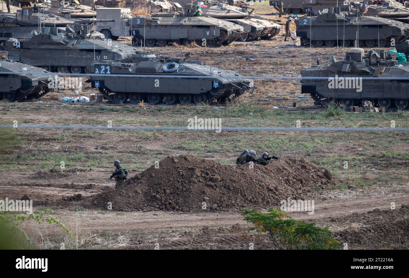 Southern Israel, Israel. 16th Oct, 2023. Israeli Defense Forces (IDF ...