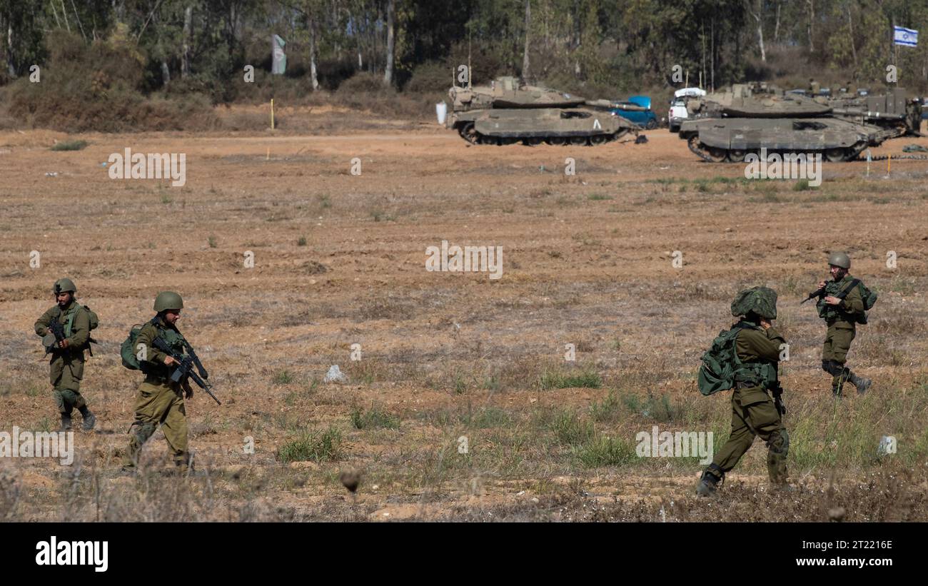 Southern Israel, Israel. 16th Oct, 2023. Israeli Defense Forces (IDF ...