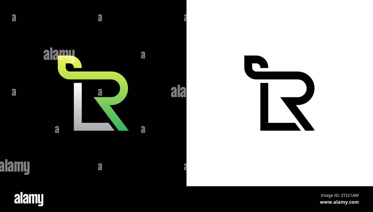 LR RL Logo, RL LR Monogram, Initial LR RL Logo, Letter RL LR Logo, Icon ...