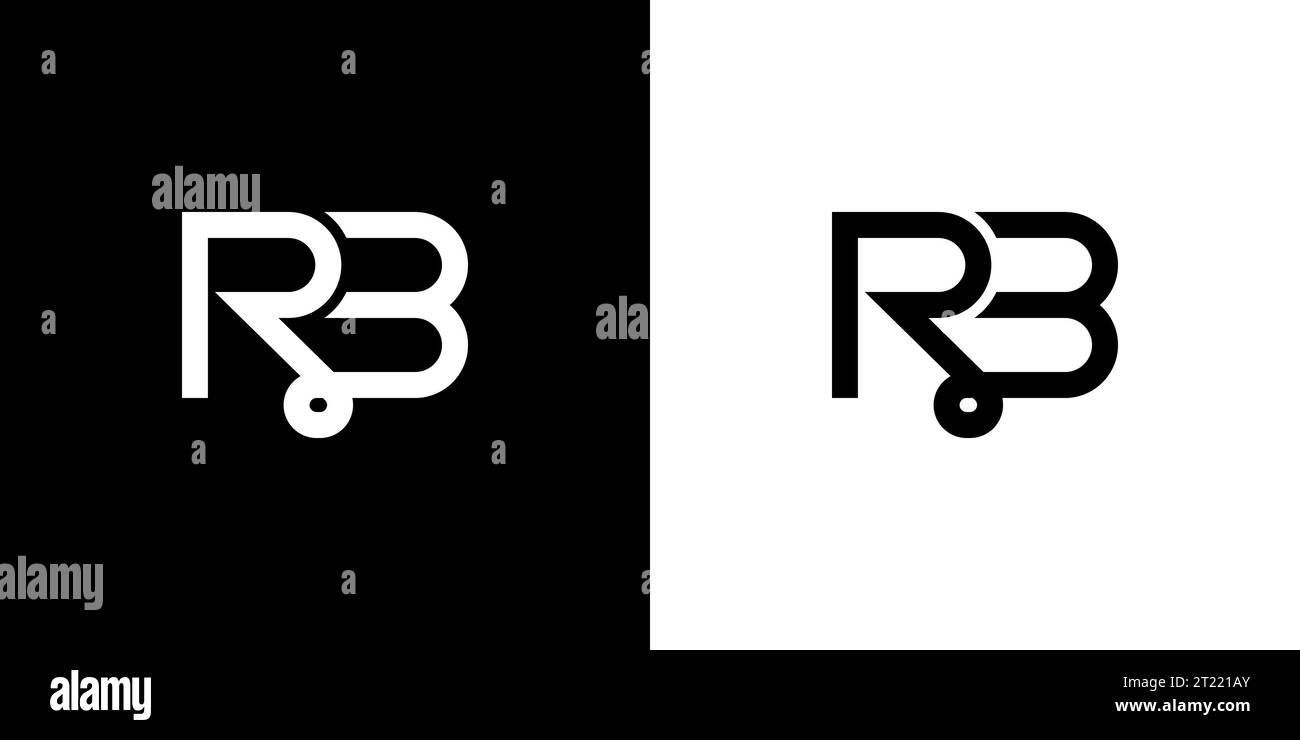 RB Logo, RB Monogram, Initial RB Logo, Letter RB Logo, Icon, Vector ...