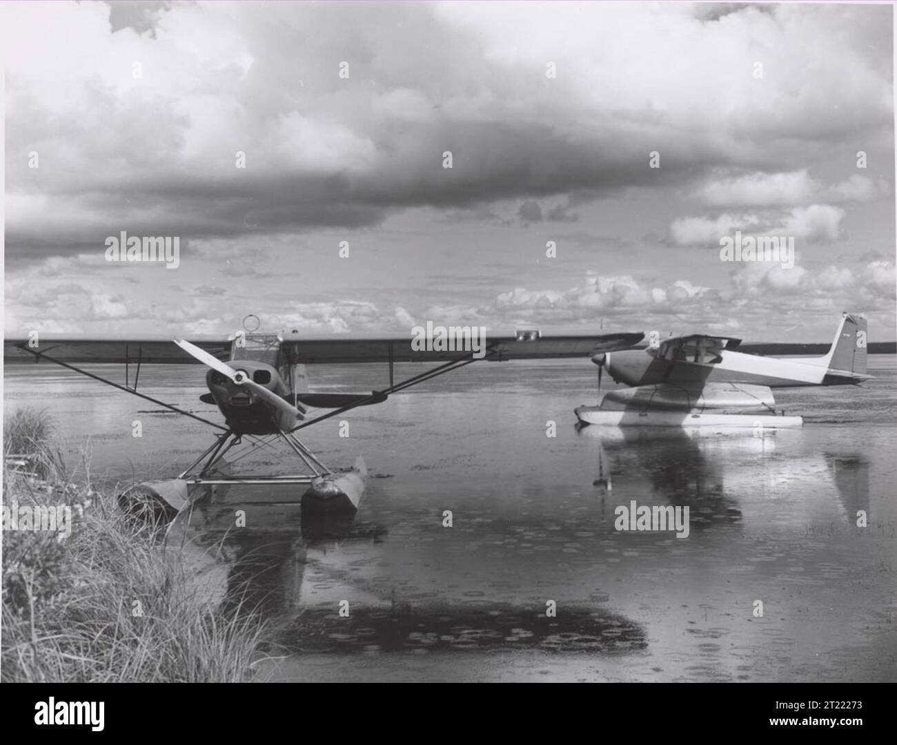 Two Float Planes. Subjects: Jim King Collection; History Photograph ...