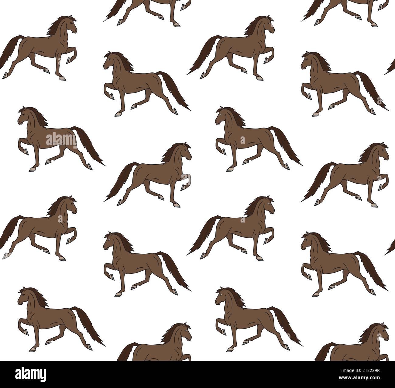 Vector seamless pattern of hand drawn doodle sketch colored American ...