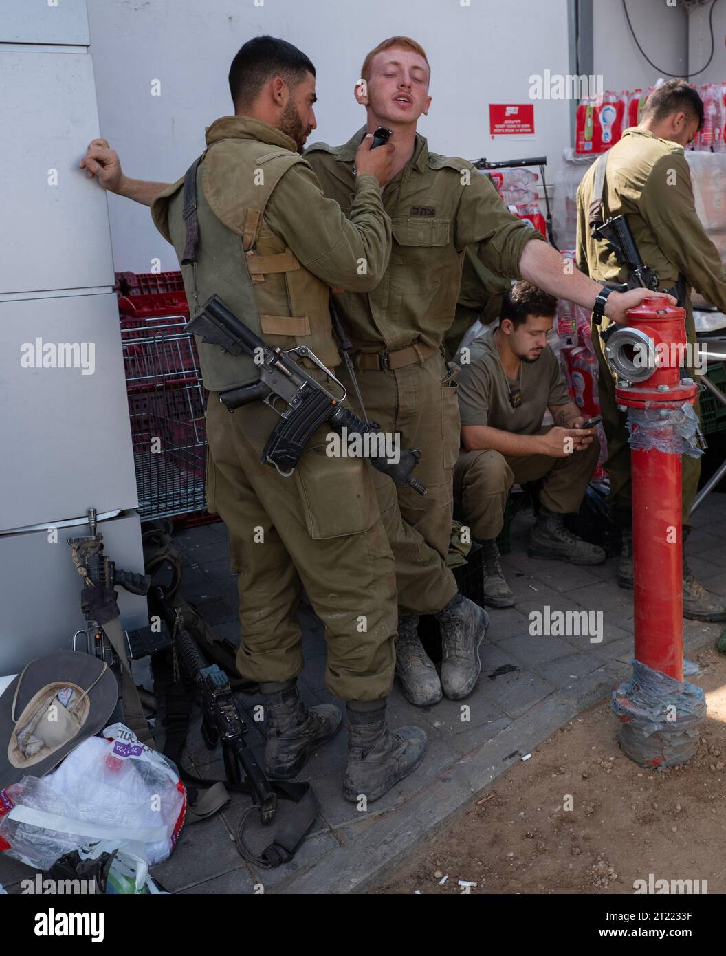 Southern Israel, Israel. 16th Oct, 2023. An Israeli Defense Forces (IDF ...