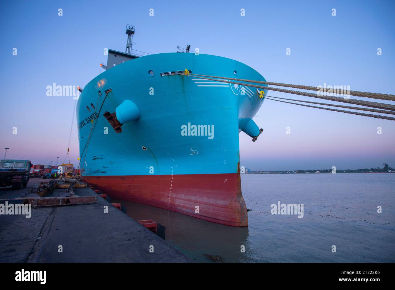 The Chittagong Port is the main seaport of Bangladesh. Located in ...