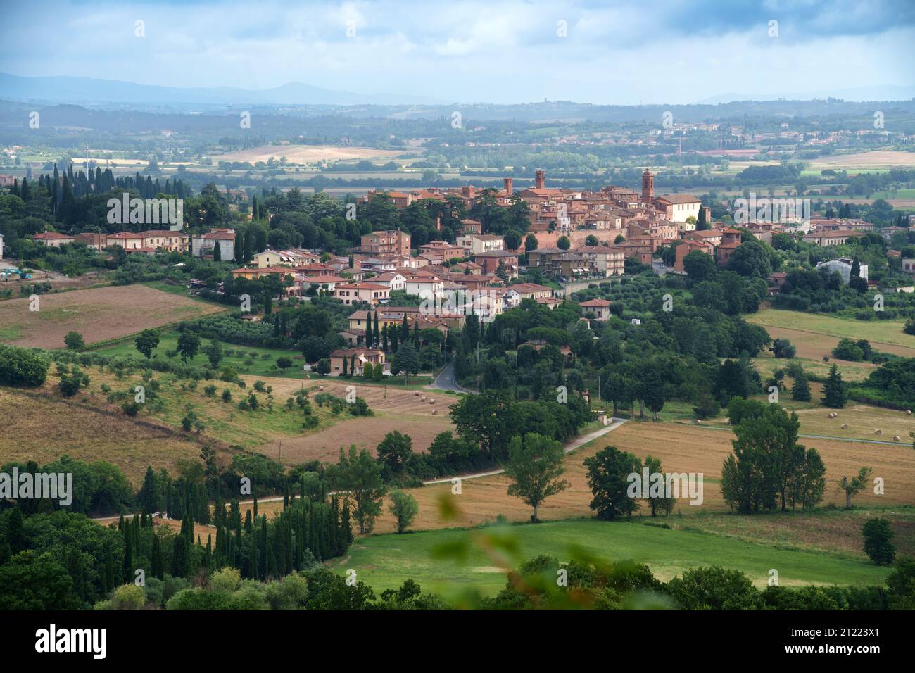 Torrita di Siena, historic town in Tuscany, Italy Stock Photo - Alamy