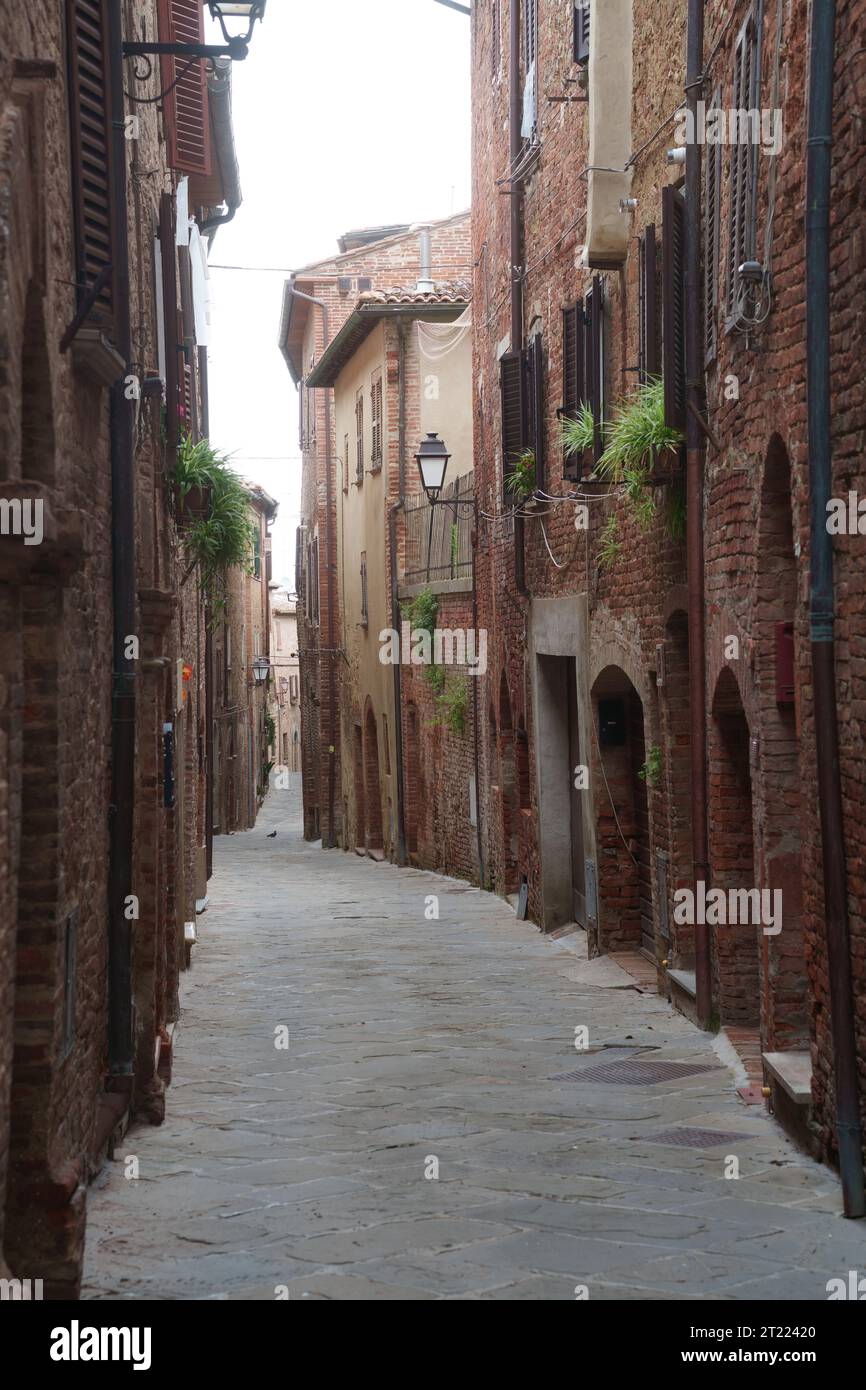 Torrita di Siena, historic town in Tuscany, Italy Stock Photo - Alamy