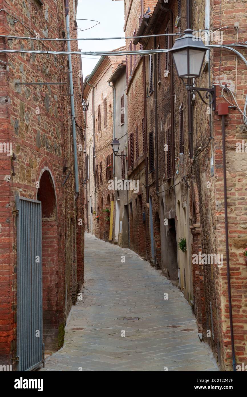 Torrita di Siena, historic town in Tuscany, Italy Stock Photo - Alamy