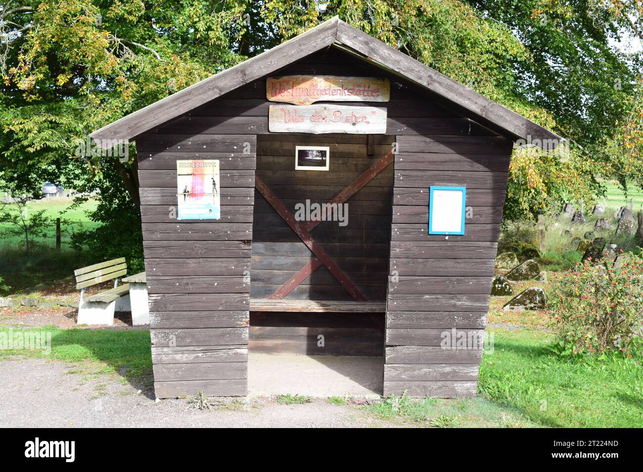 WW2 memorial, Westwallgedenkstätte Stock Photo - Alamy
