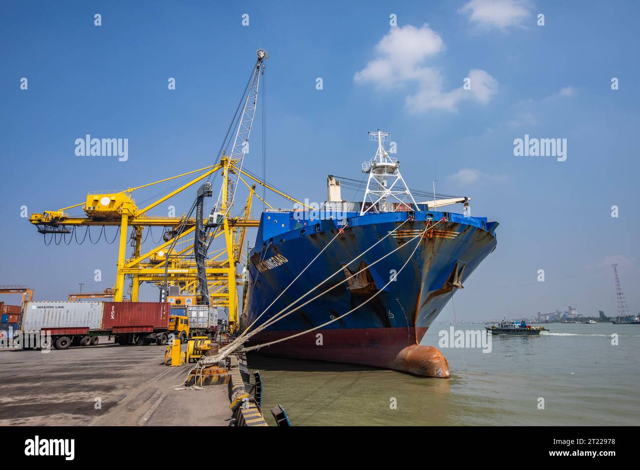 Chittagong Port is the principal seaport in Bangladesh. Located in ...