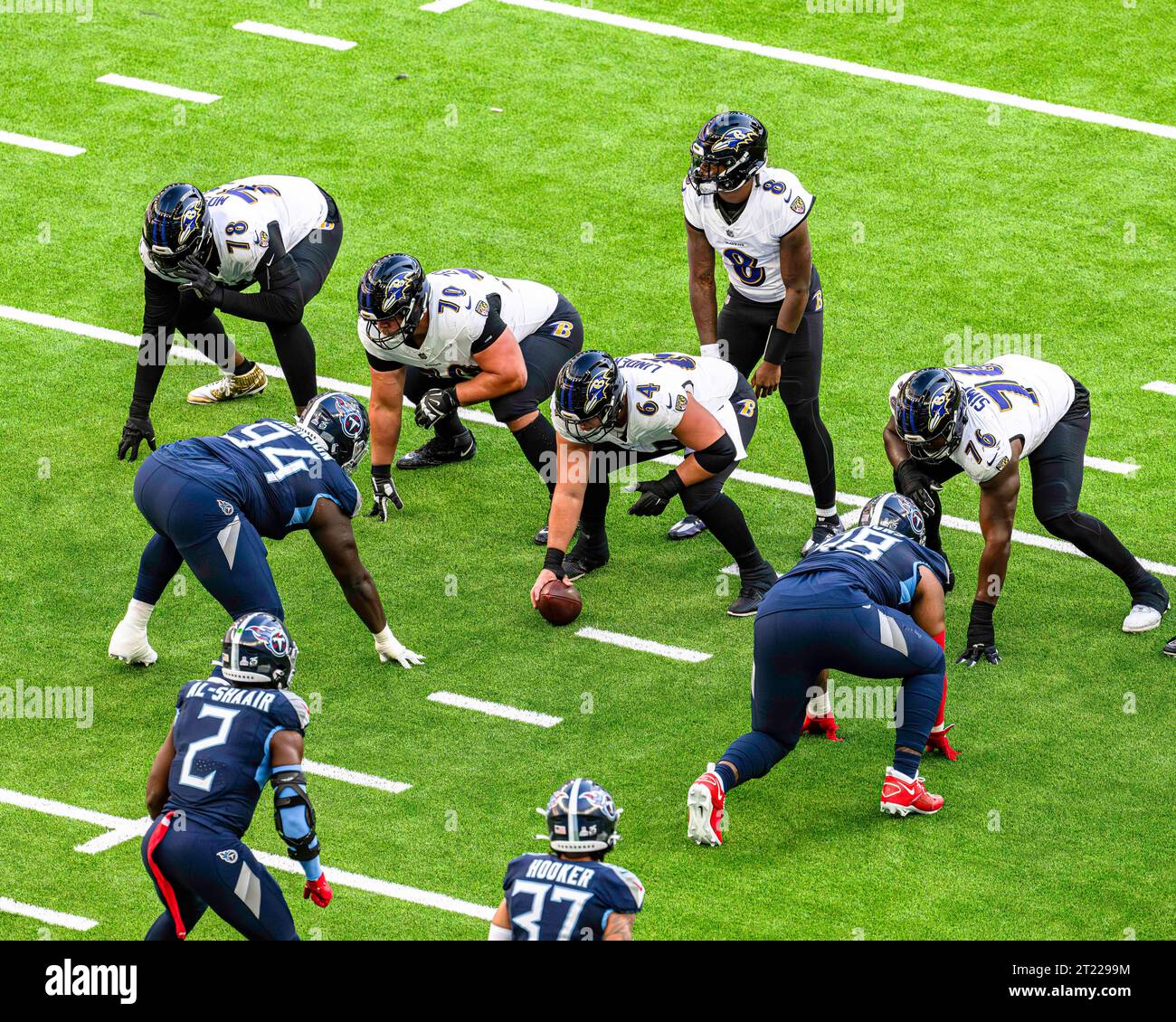 LONDON, UNITED KINGDOM. 15th, Oct 23. An general view of Tennessee ...