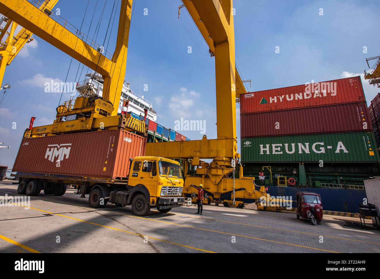 Chittagong Port is the principal seaport in Bangladesh. Located in ...