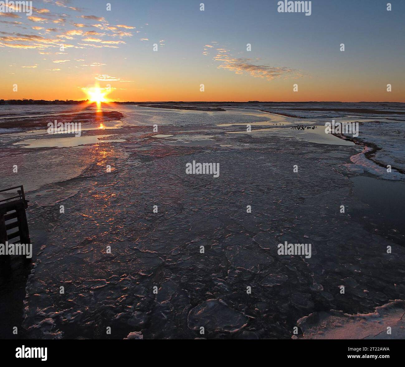 Beautiful sunrise over plum hi-res stock photography and images - Alamy