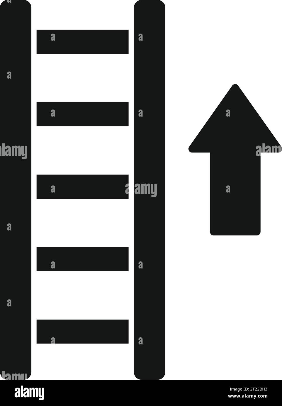 Exit staircase icon simple vector. Person leaving. Office plan Stock ...