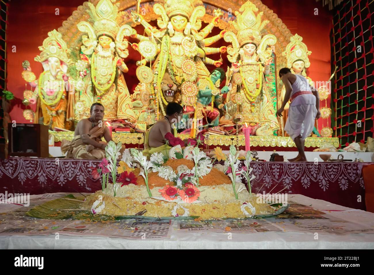 Vog for debi durga hi-res stock photography and images - Alamy