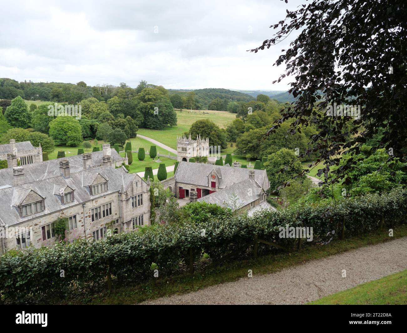Manor house garden from above hi-res stock photography and images - Alamy