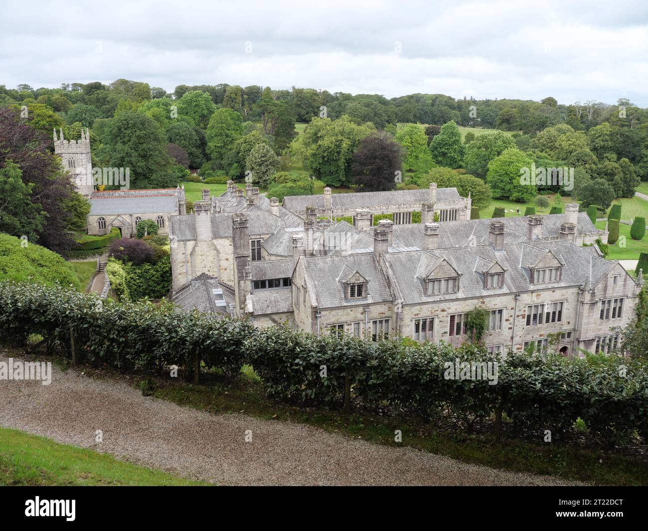Manor house garden from above hi-res stock photography and images - Alamy