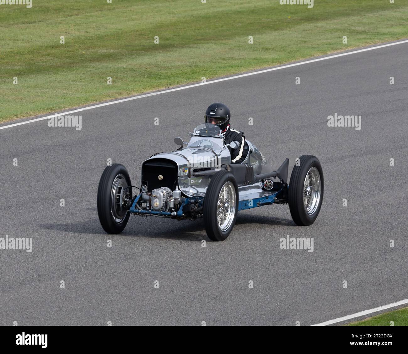 Steve McEvoy drives his 1937 MG Bellevue Special racing car at the 2023 ...