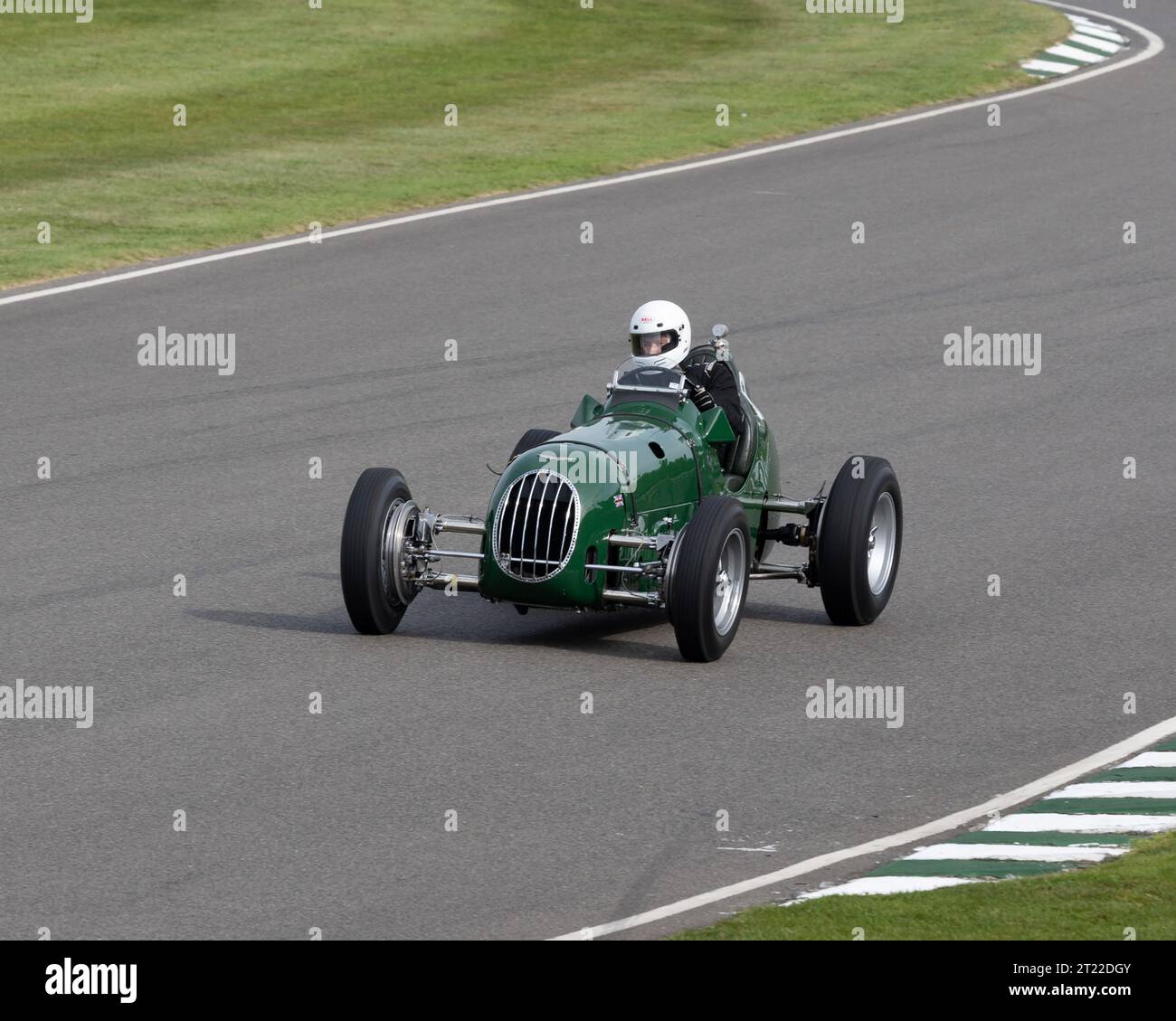Ian Baxter drives his 1937 Alta 61 IS Voiturette racing car at the 2023 ...