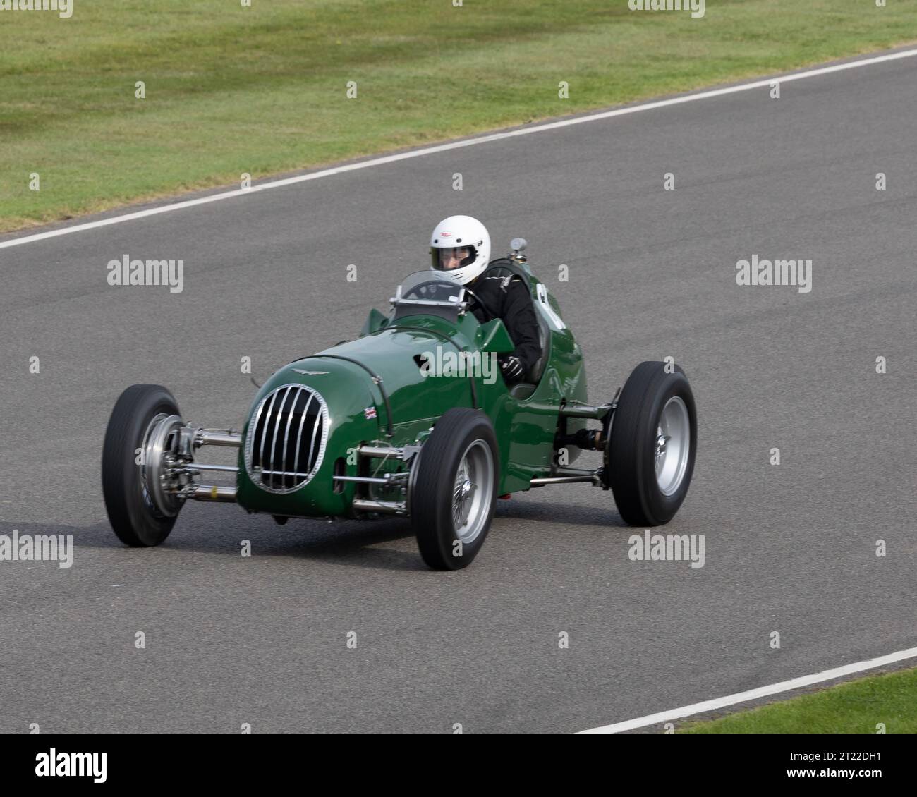 Ian Baxter drives his 1937 Alta 61 IS Voiturette racing car at the 2023 ...