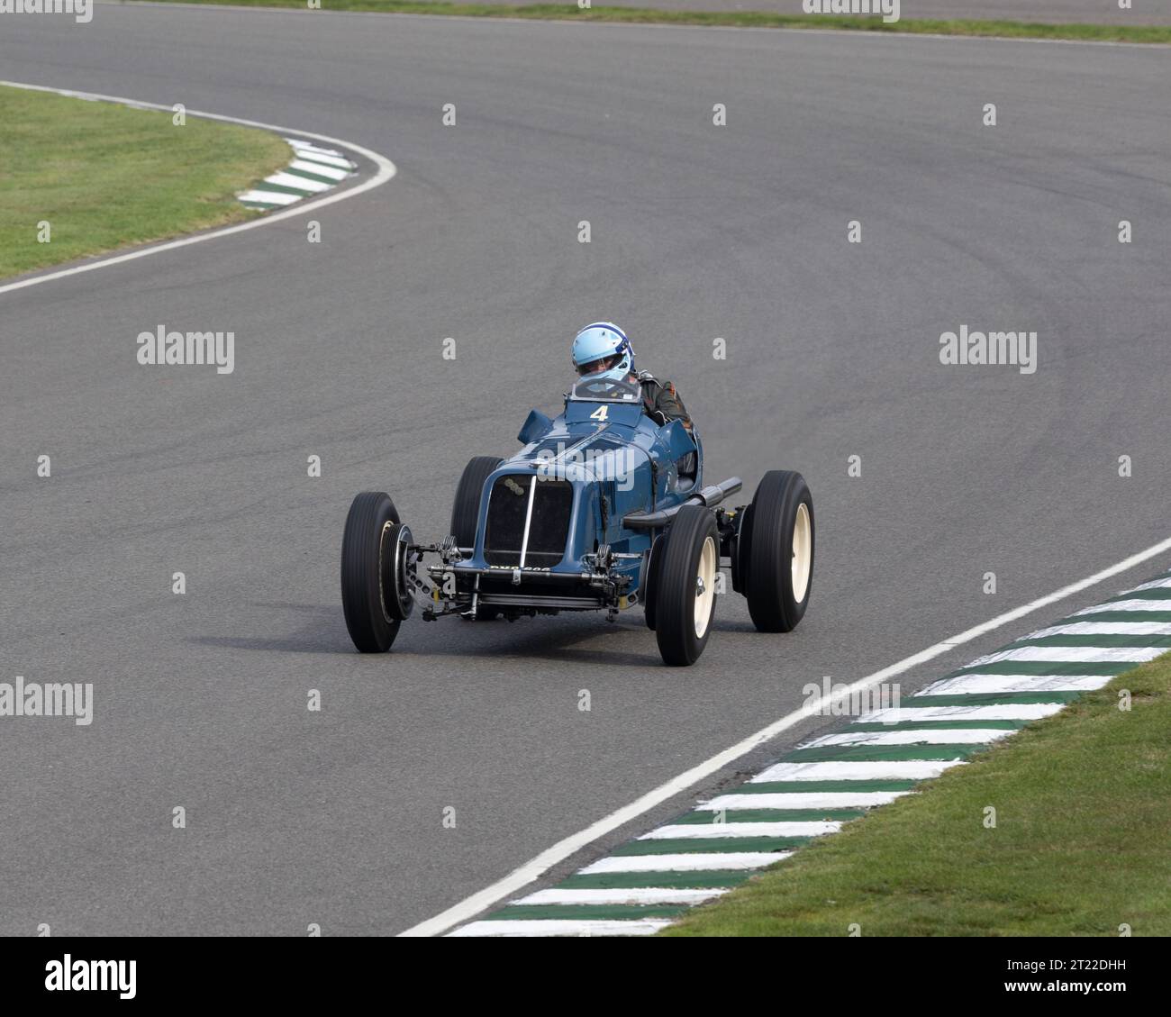 Nicholas Topliss drives his 1935 ERA Type -R4A racing car at the 2023 ...
