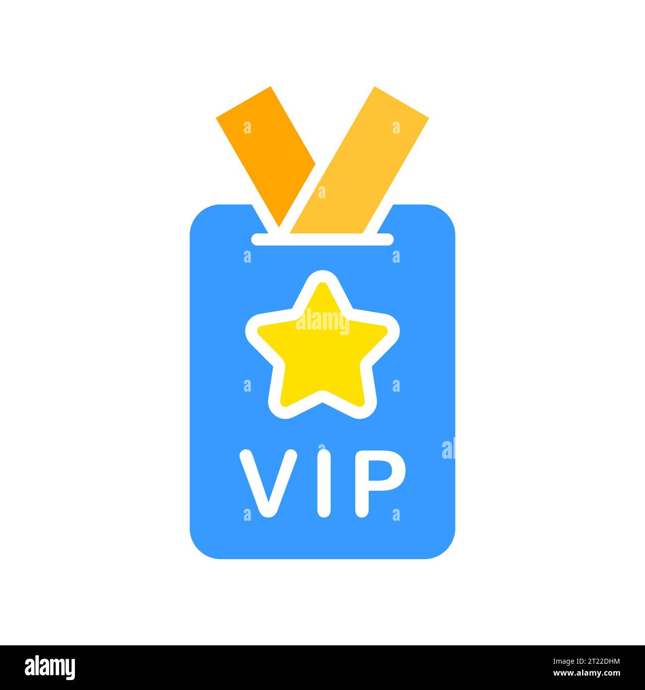 Badge with the inscription VIP line icon. Closed access, dressing room ...