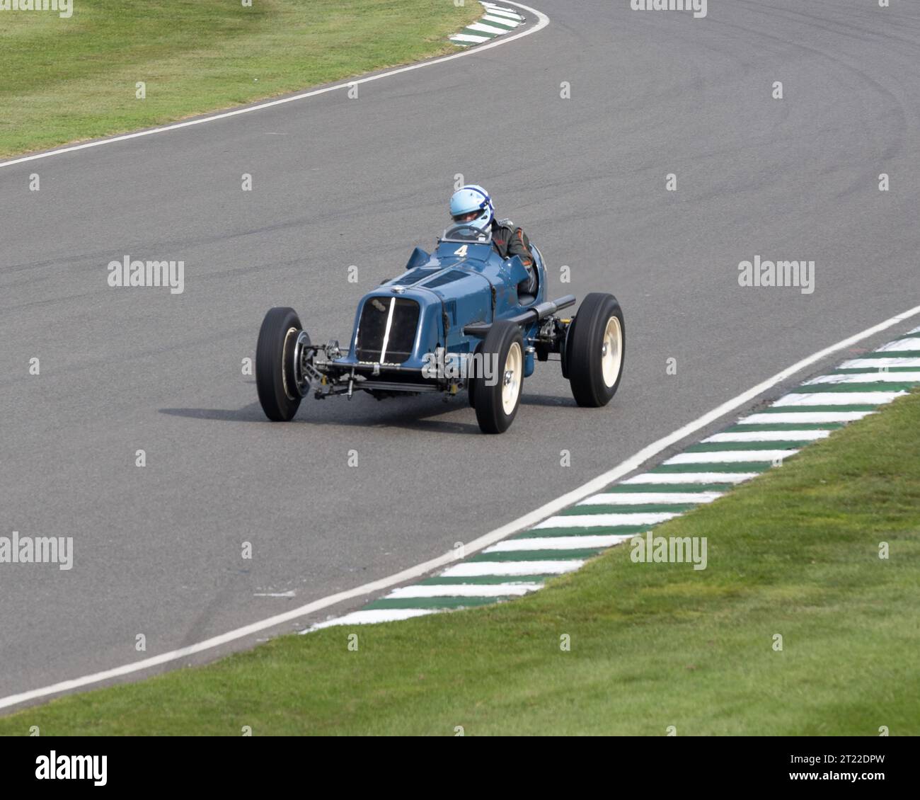 Nicholas Topliss drives his 1935 ERA Type -R4A racing car at the 2023 ...