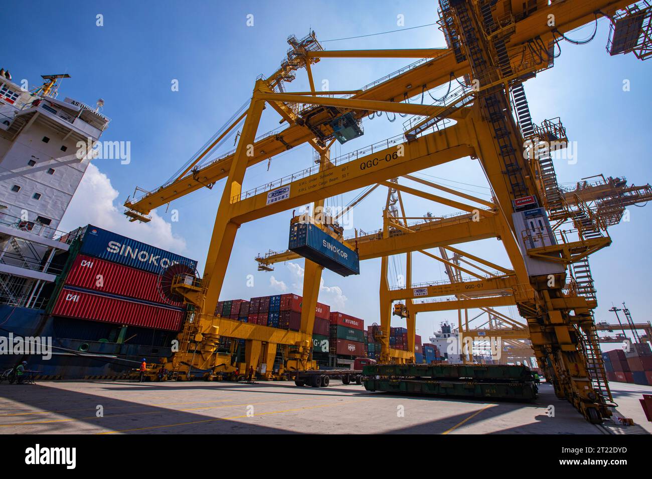 Chittagong Port is the principal seaport in Bangladesh. Located in ...