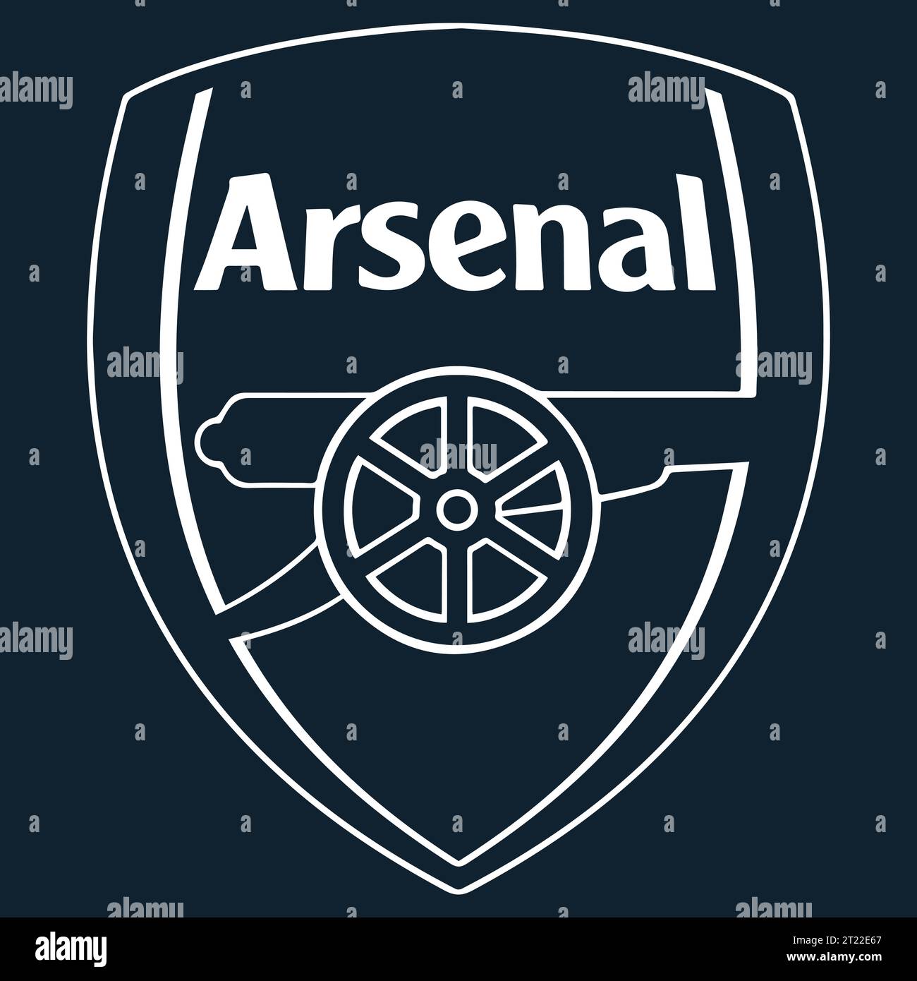 Arsenal FC White Logo English professional football league system ...