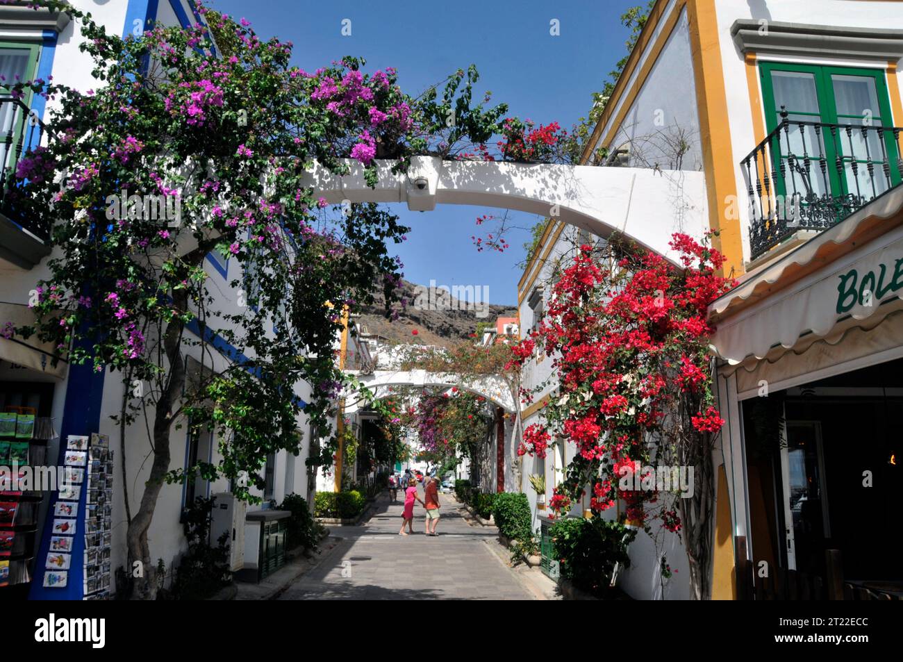 Puerto Rico in Mogan Stock Photo - Alamy