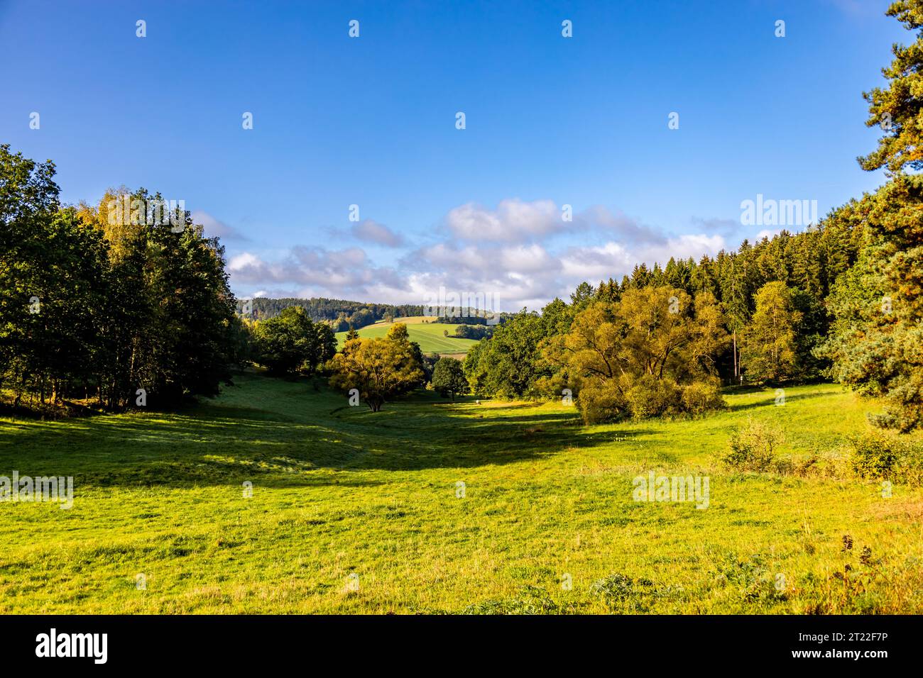 Autumn cycle tour on the high trail of the Thuringian Forest via ...