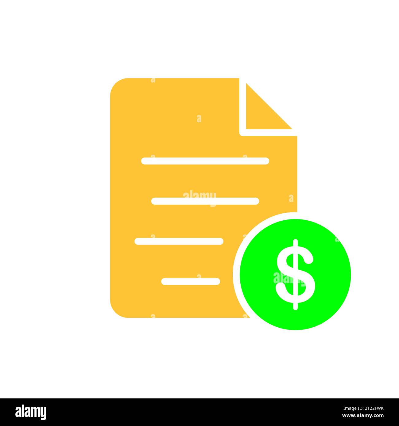 File with dollar line icon. Information, folder, document, work ...