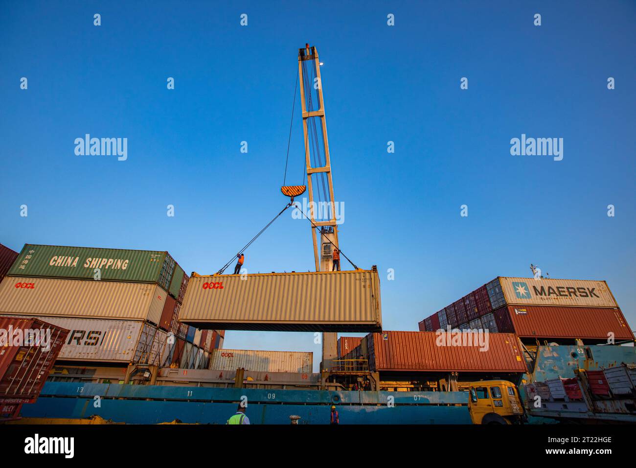 The Chittagong Port is the main seaport of Bangladesh. Located in ...