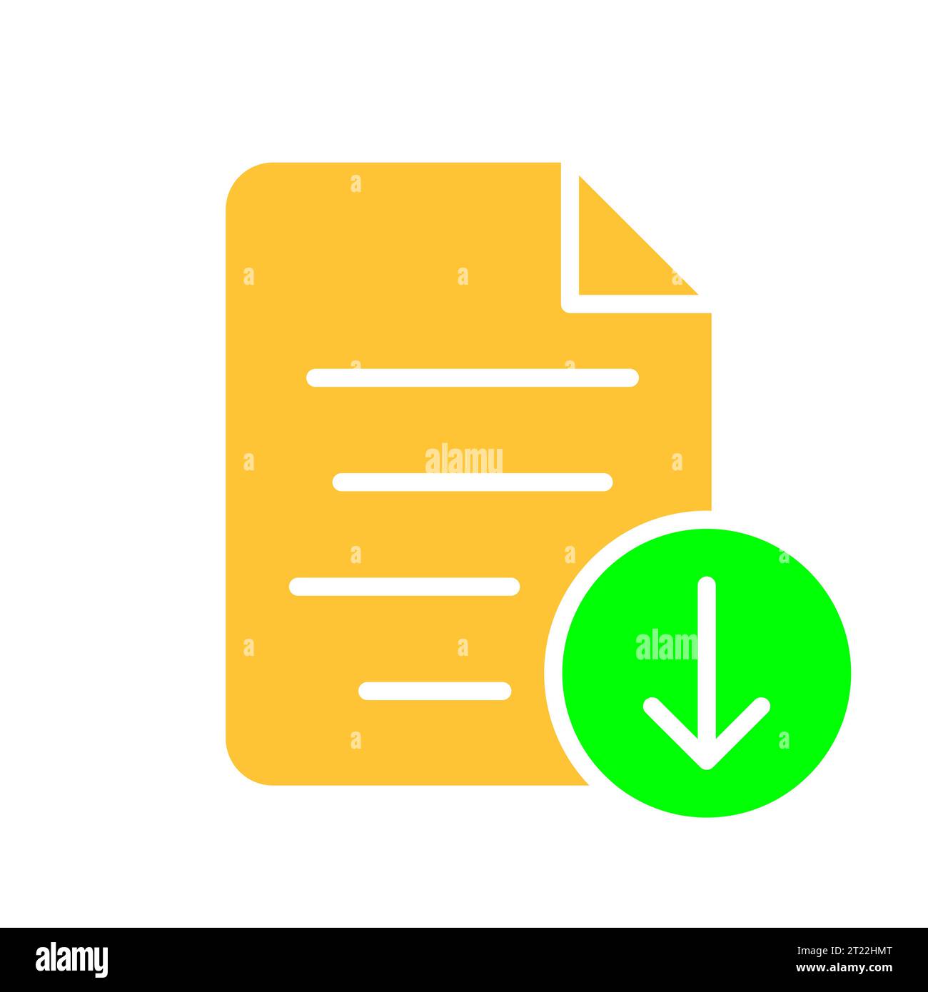 Download file line icon. Information, folder, document, work, computer ...