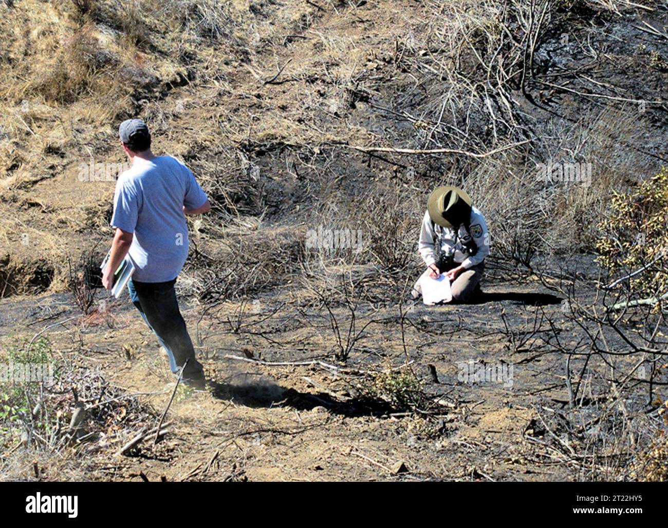 James Roberts, FWS Fire Management and John Martin, FWS Refuge ...