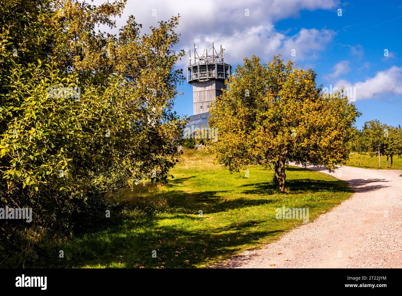 Autumn cycle tour on the high trail of the Thuringian Forest via ...