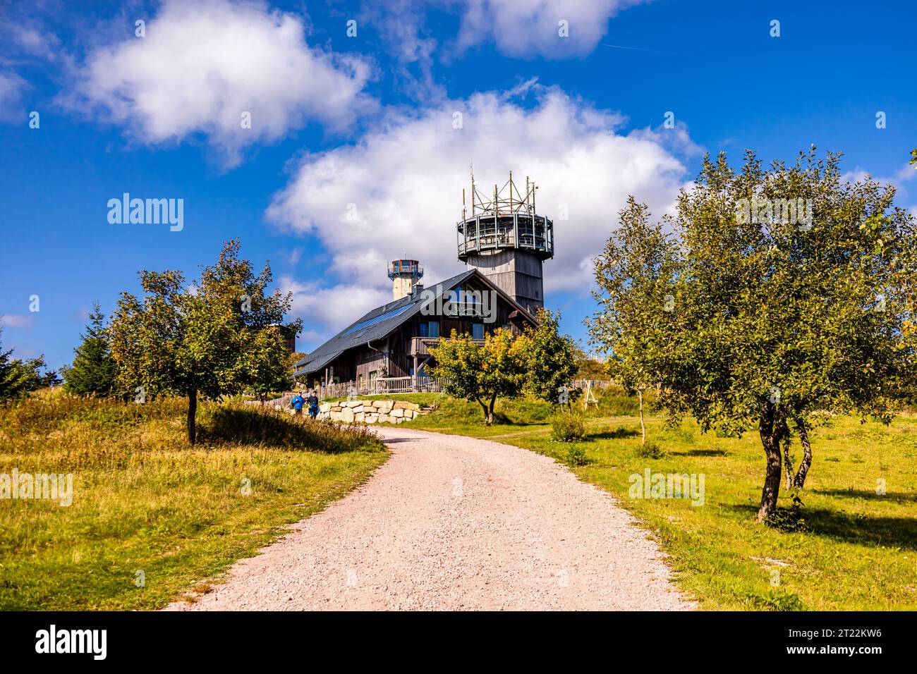 Autumn cycle tour on the high trail of the Thuringian Forest via ...