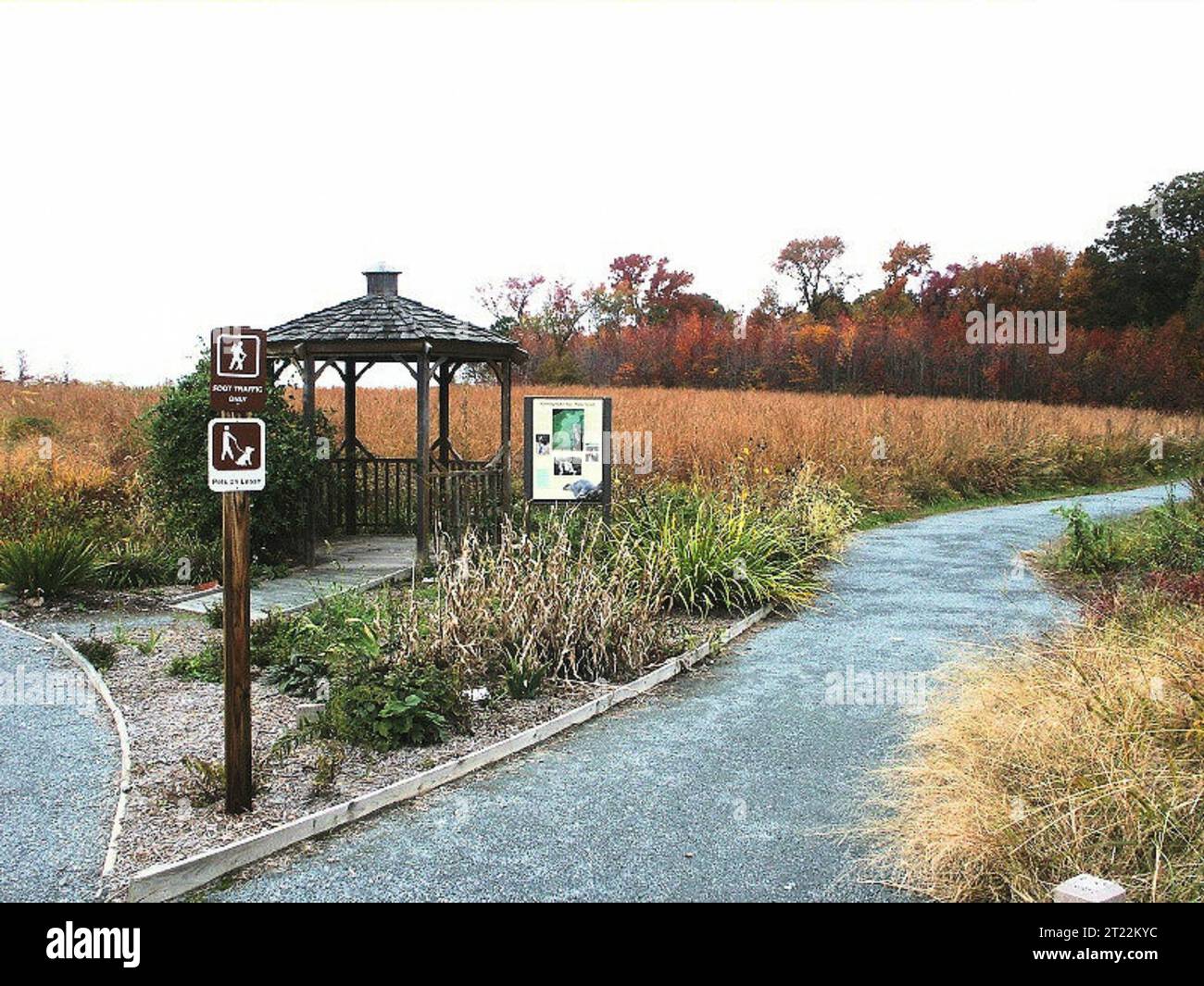 Butterfly trail at Eastern Neck NWR. Subjects: Wildlife refuges ...