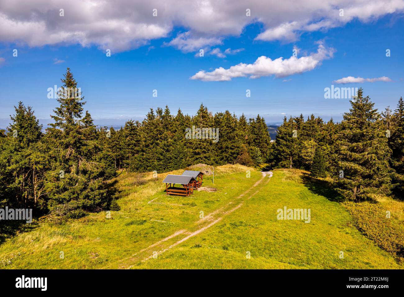 Autumn cycle tour on the high trail of the Thuringian Forest via ...