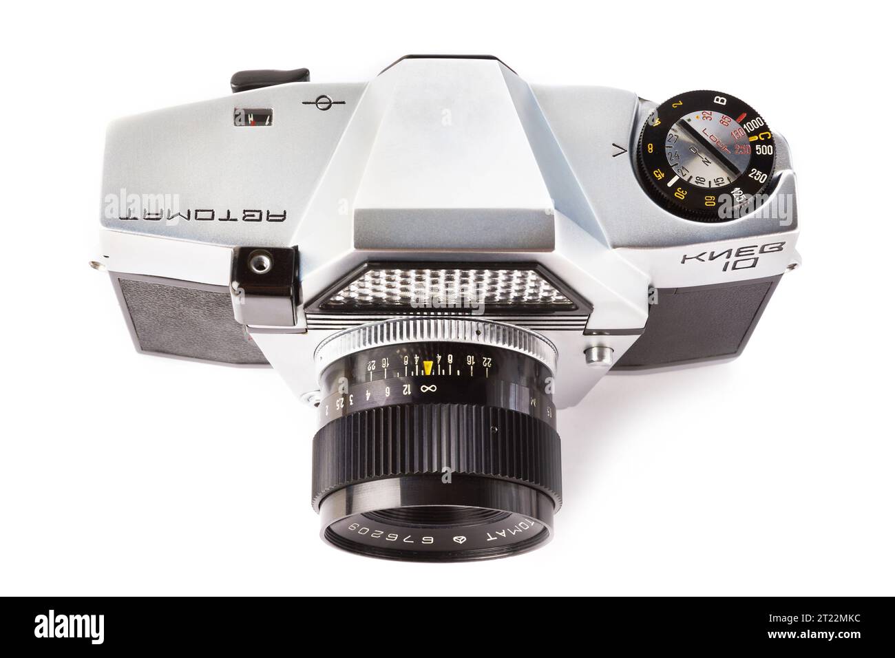 Moscow , RUSSIA - May 26, 2020: Old vintage russian soviet 35 mm film ...