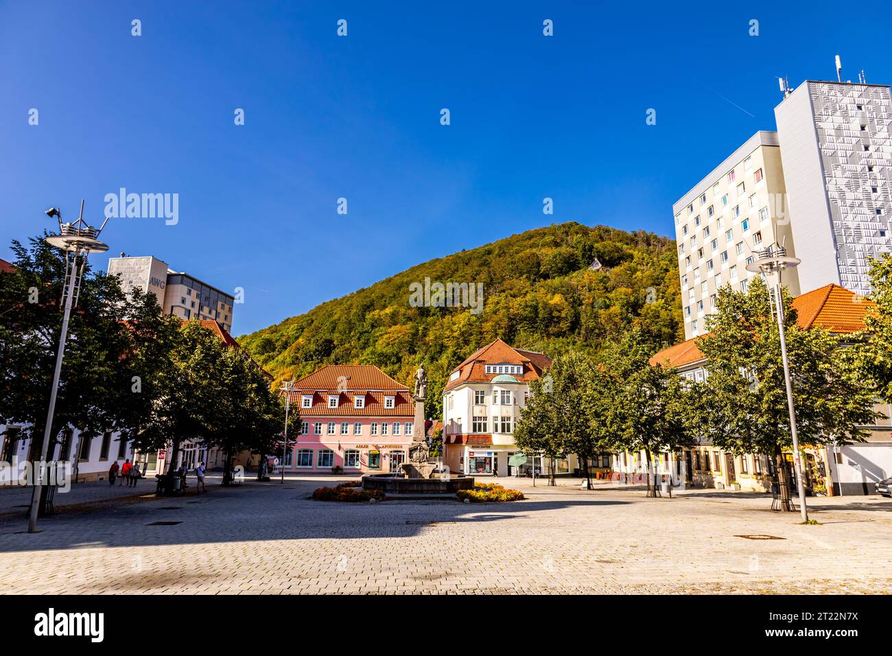 Autumn cycle tour on the high trail of the Thuringian Forest via ...